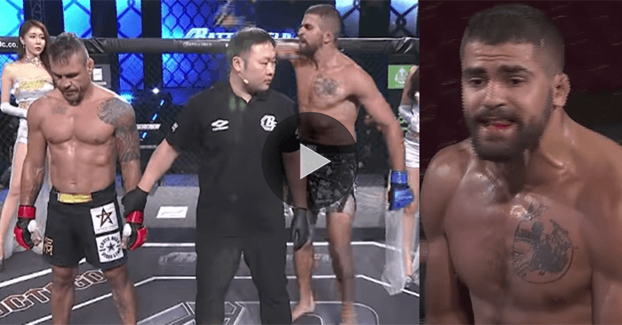 Losing Fighter FLIPS OUT Following Worst Referee Mistake In MMA History ...