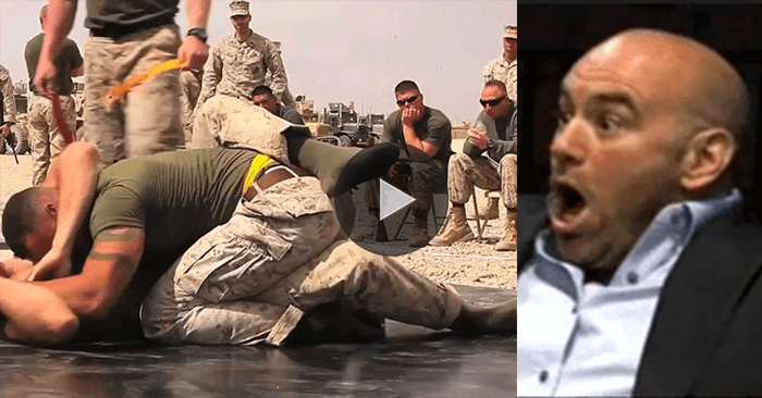 Marines Teach UFC Fighters How It's Done - Real Combat Sparring ...