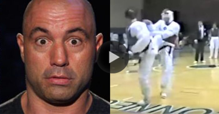 Watch Joe Rogan KO Opponent In Taekwondo Fight - MMA Imports
