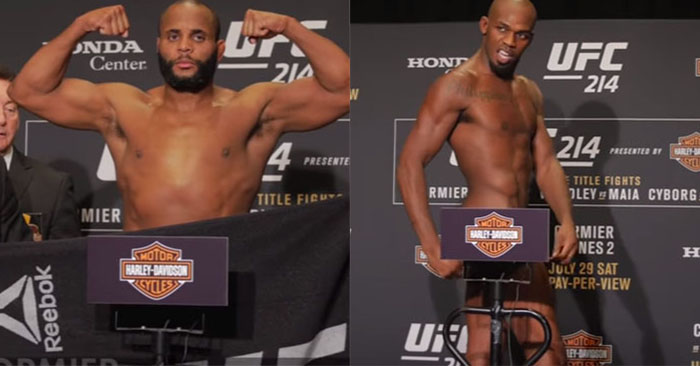 UFC 214: D.C. vs. Jones II Official And Complete Weigh-In Results ...