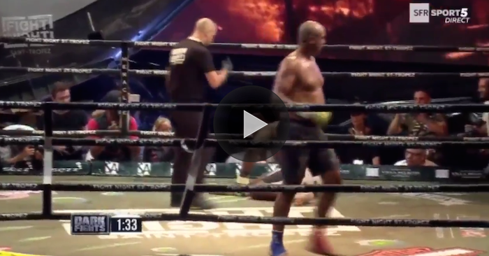 Replay! Bob Sapp Just got Knocked Out Quick, By Boxer With A Dad Bod ...