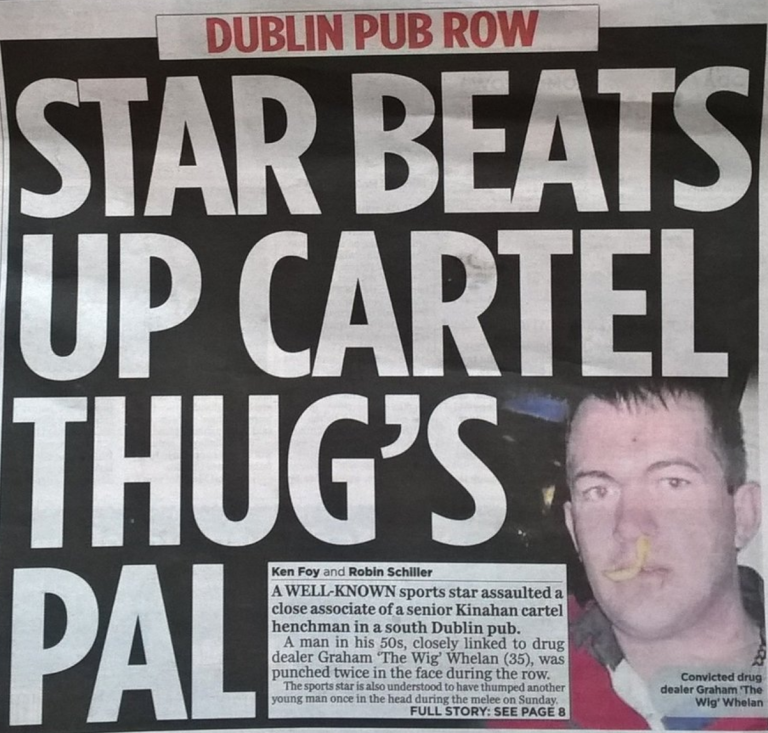 Photo Of The Irish Mobster, Graham "The Wig" Whelan, That Conor Beat Up ...