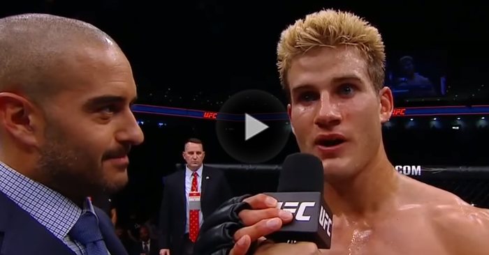 Someone Dubbed Nate Diaz Over Sage Northcutt's Post Fight Interview ...