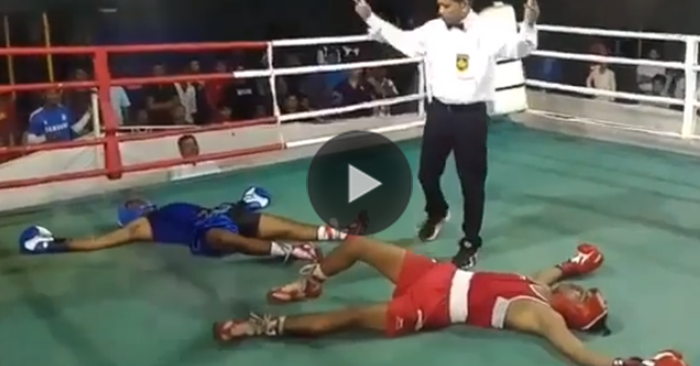 Dana White Just Shared A Double Knockout For The Ages - MMA Imports