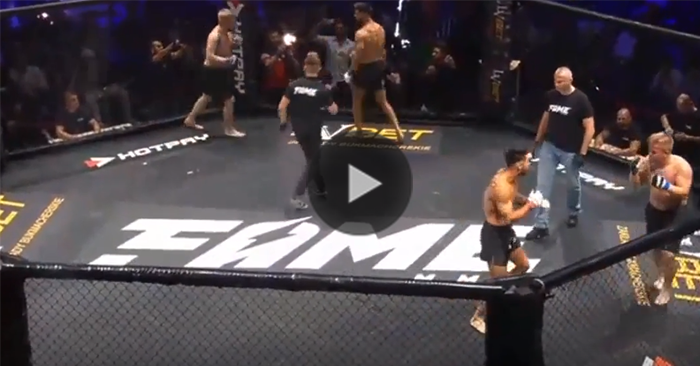 In New First, It's Twins vs. Twins In This 2-On-2 MMA Fight - MMA Imports